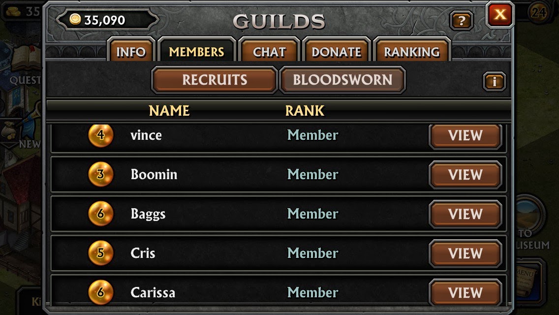 Legends at War: Legends at War Guild FAQ