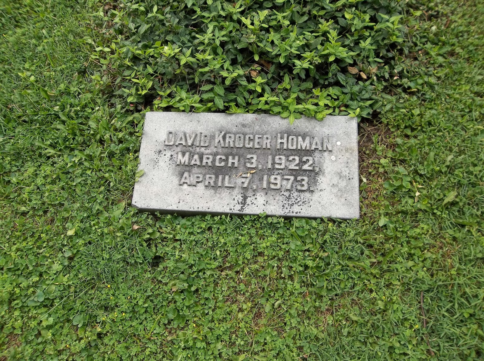 Travels of a Hobgoblin Taphophile: Bernard Kroger - Spring Grove Cemetery, Cincinnati Ohio