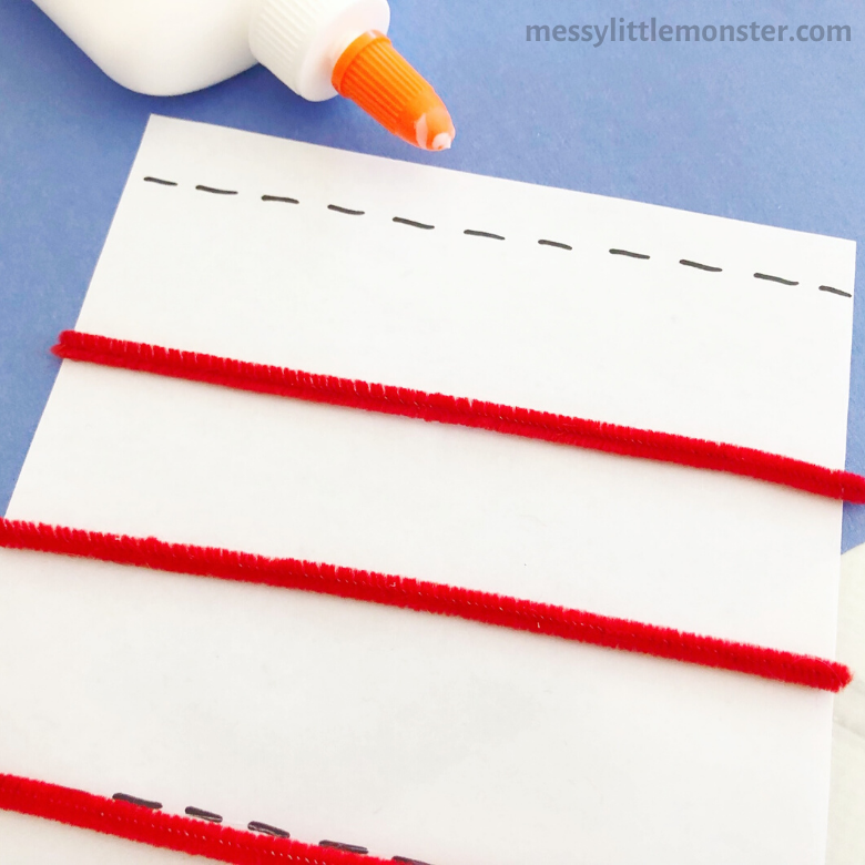 Cat in the Hat Dr Seuss Craft - Messy Little Monster