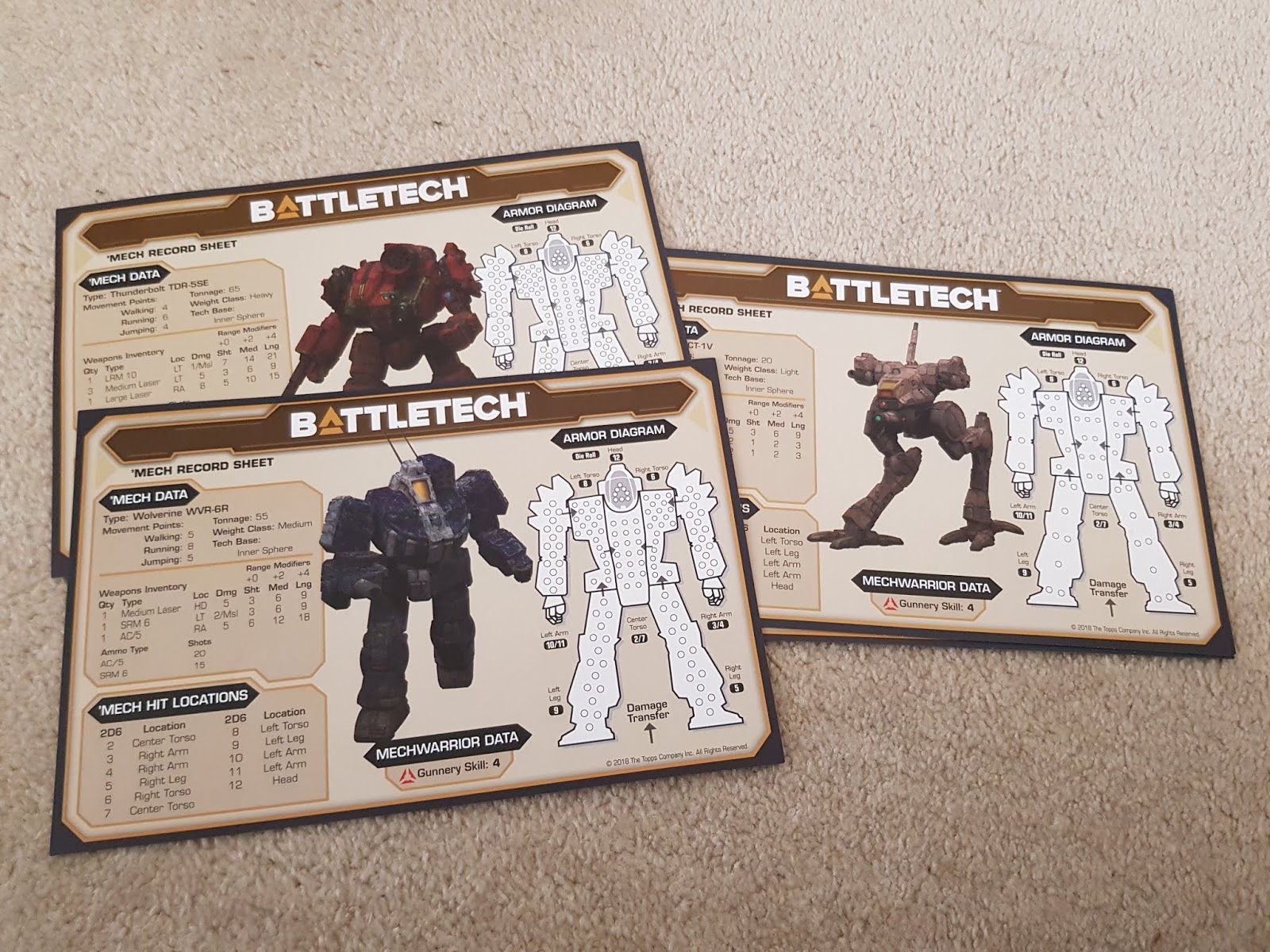 Old School Gaming: BattleTech: Beginner Box