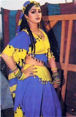 Sridevi: Sridevi and Sunny Deol on the sets of Joshilaay