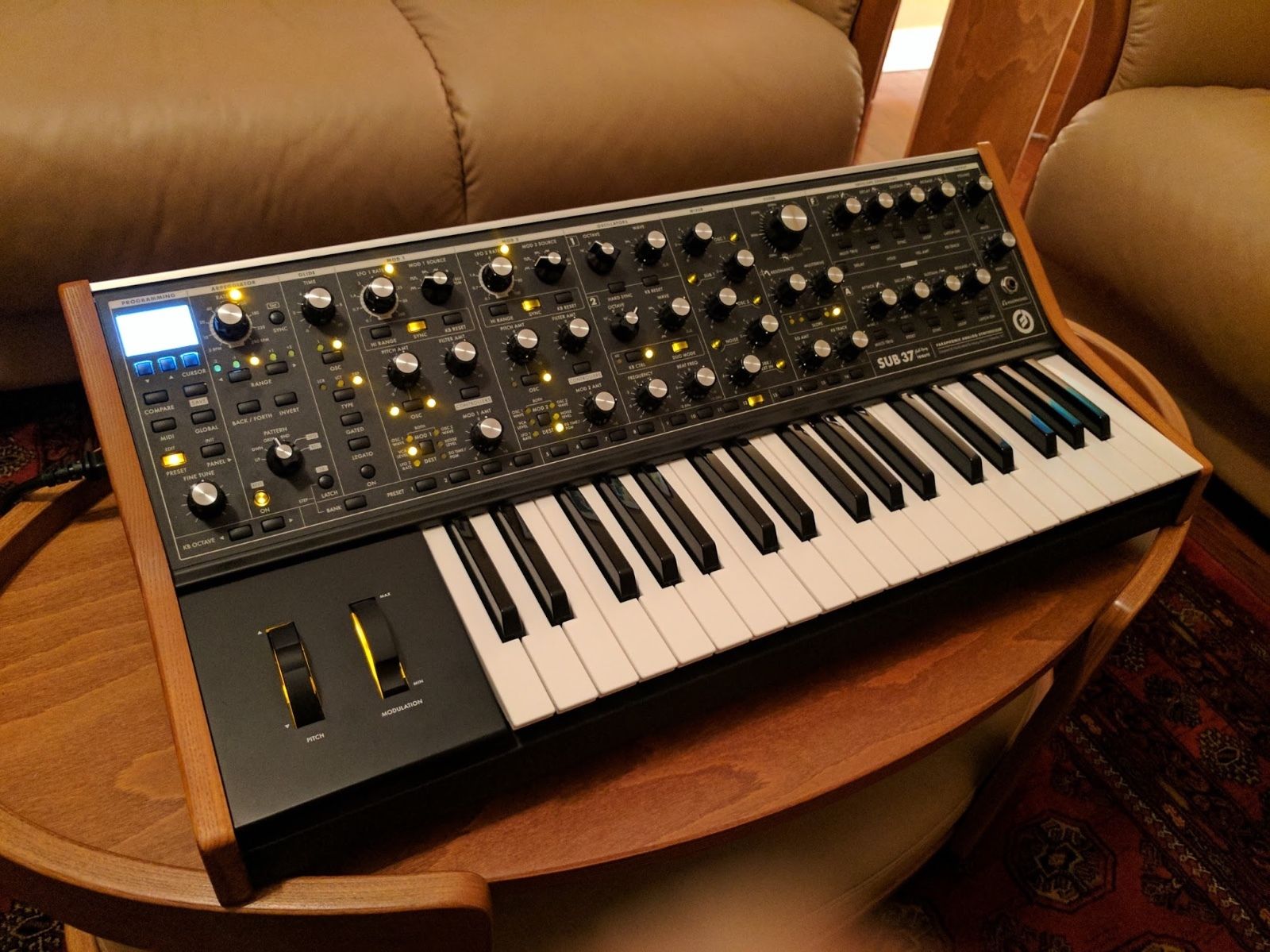 MATRIXSYNTH: Moog Sub-37 Tribute Edition w/ Moog Flight Case