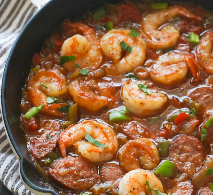 Creole shrimp