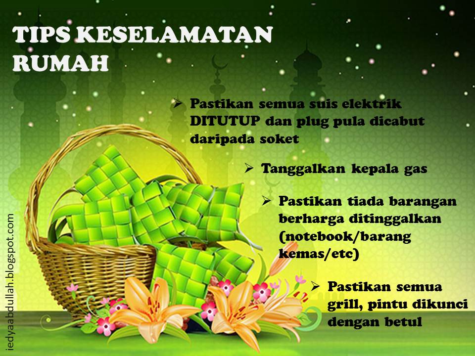 Bahtera Life: Tips Keselamatan Hari Raya