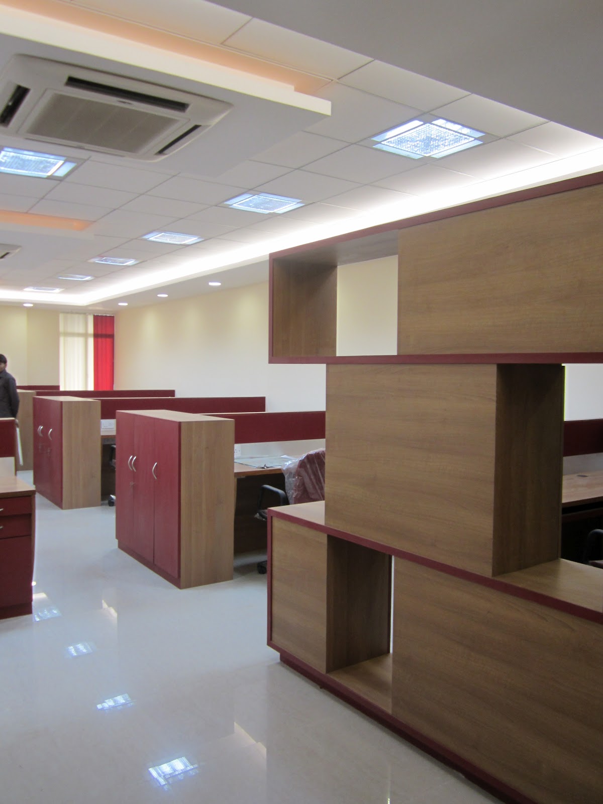 And Interior Design Studio: SECURITY HEAD OFFICE AT POWAI