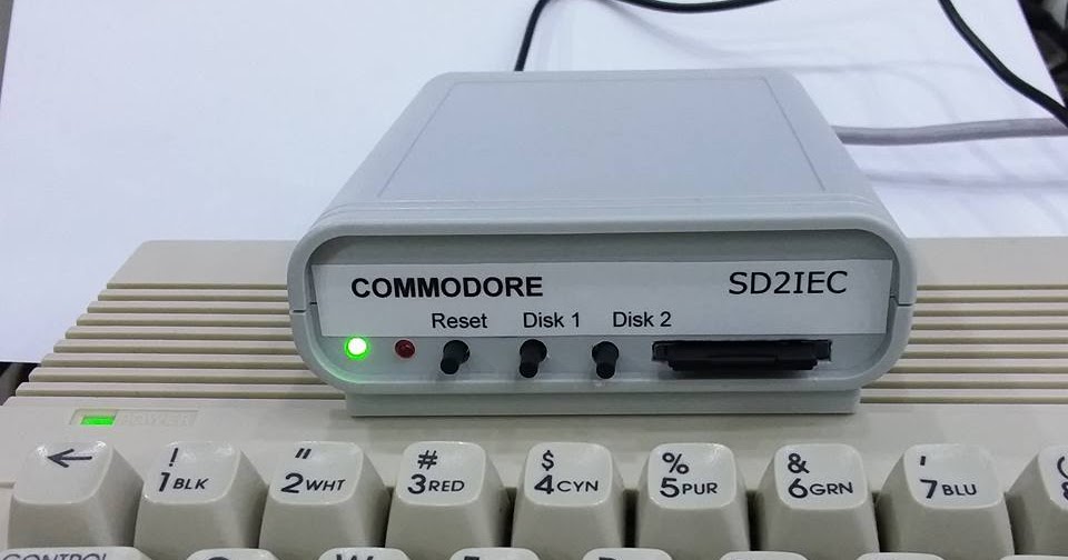 Commodore 64 Personal Computer: Budowa SD2IEC - obudowa i płytka drukowana