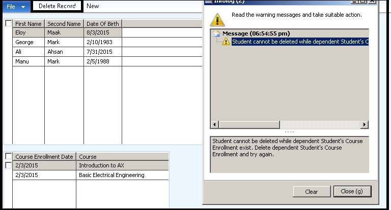 Dynamics AX/D365 FinOps Technical Blog: Delete Actions in Dynamics AX 2012