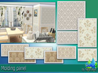 Corporation "SimsStroy": The Sims 4. Molding panel.