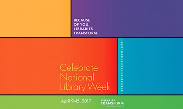 UpFront with NGS: It’s National Library Week -- have you been celebrating?