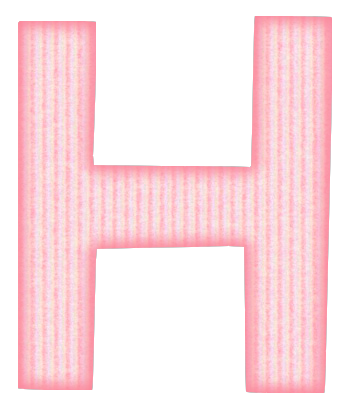 Letras em PNG, alfabeto em PNG rosa e azul - ALFABETOS LINDOS