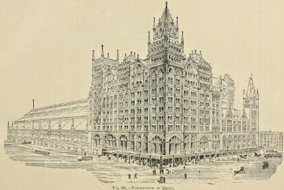 Philly & Stuff: Broad Street Station - Philadelphia - 1890s