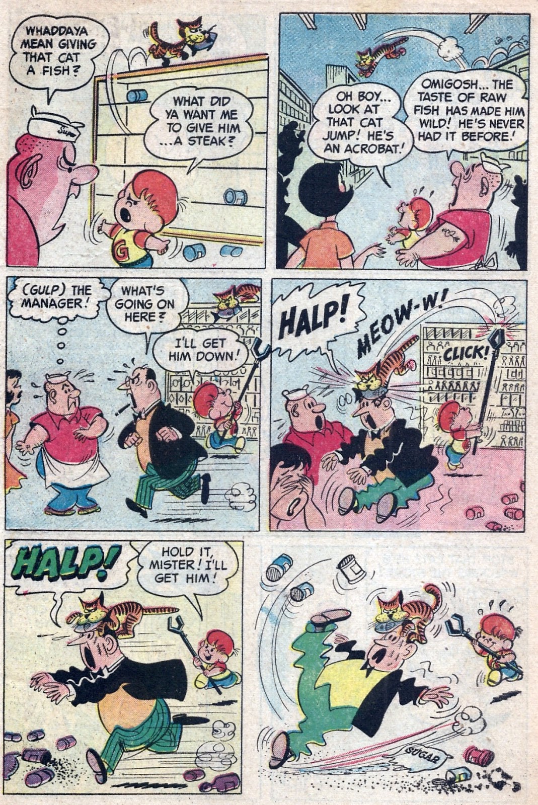 Four-Color Shadows: Little Grouchy-1955