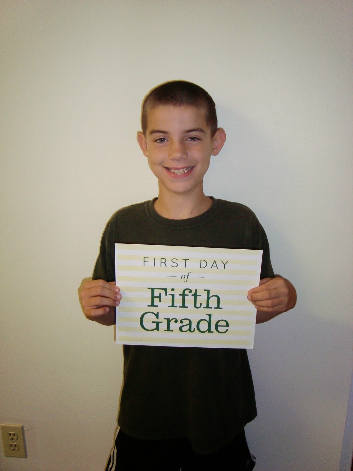 5th and Fabulous: First Days of School 2014
