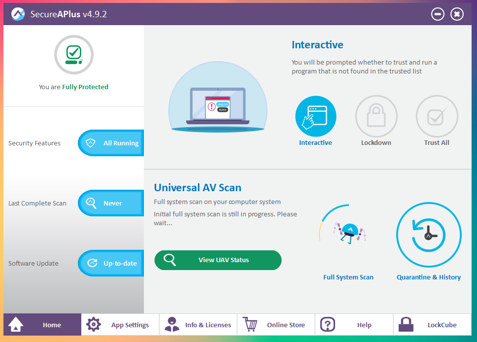 برنامج الحماية SercureAplus مع سريال تفعيل قانوني و مجاني - مدونة 4 كود