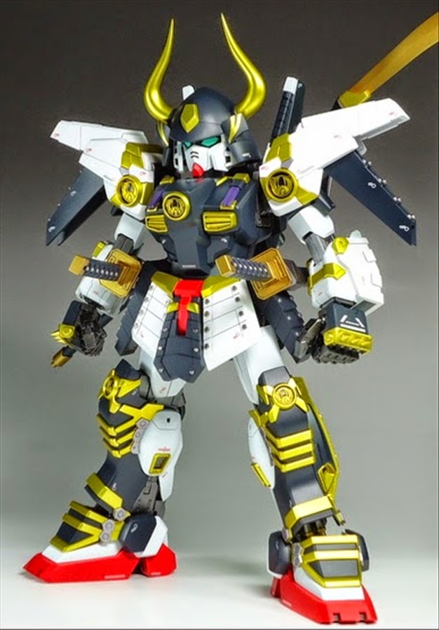 Custom Build: SD x MG 1/100 Musha Gundam Mk. II - Gundam Kits ...