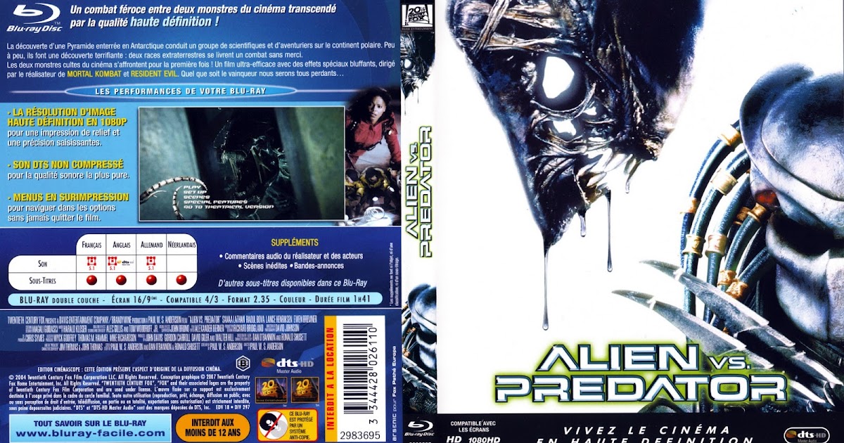BLU-RAY JAQUETTES BLU-RAY: Alien vs. Predator