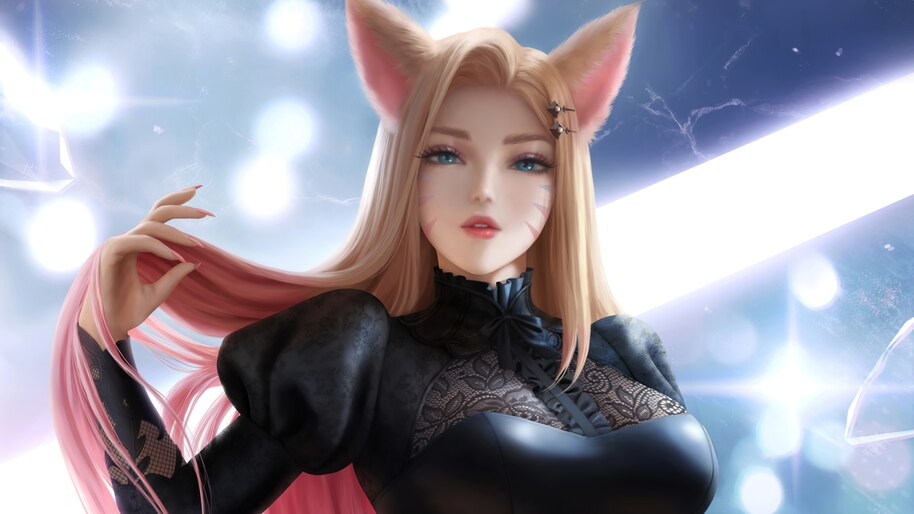 LoL, K/DA, Ahri, The Baddest, 4K, #8.185 Wallpaper PC Desktop