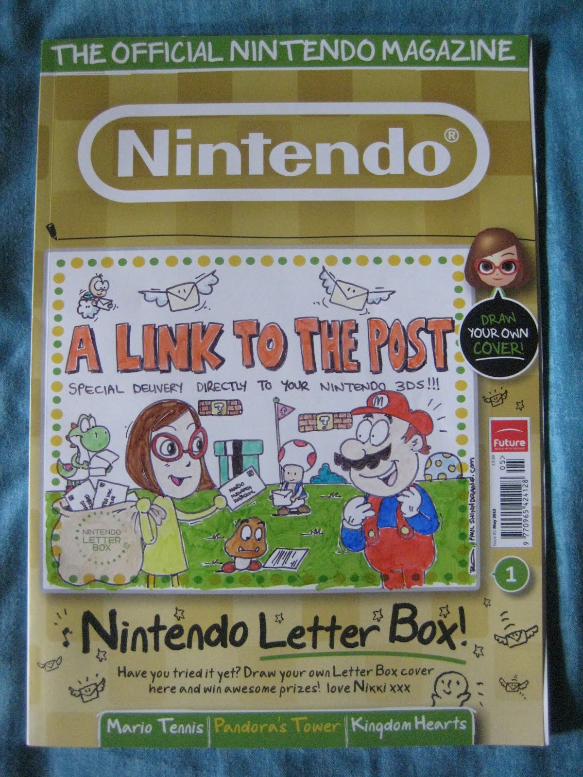 Look what I drawed: Official Nintendo Magazine cover competition