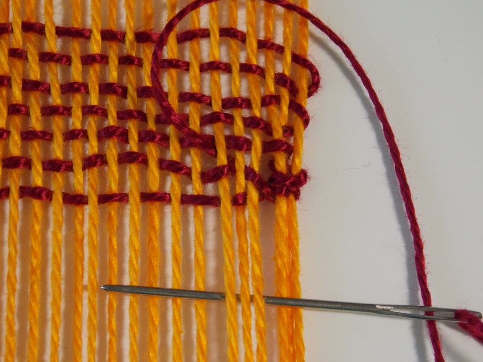 WEAVING FOR FUN: Repeat -- Hemstitching 101 - Ann's Version