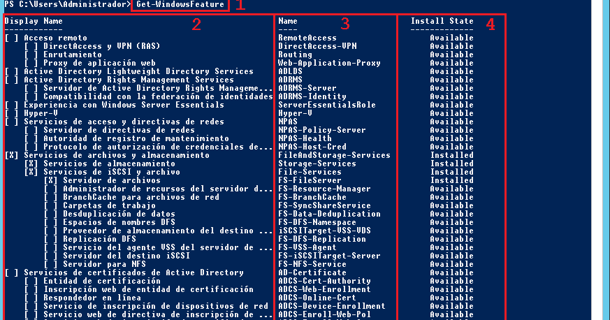 Pantallazos.es: Windows PowerShell: Listar servicios de un servidor Get ...