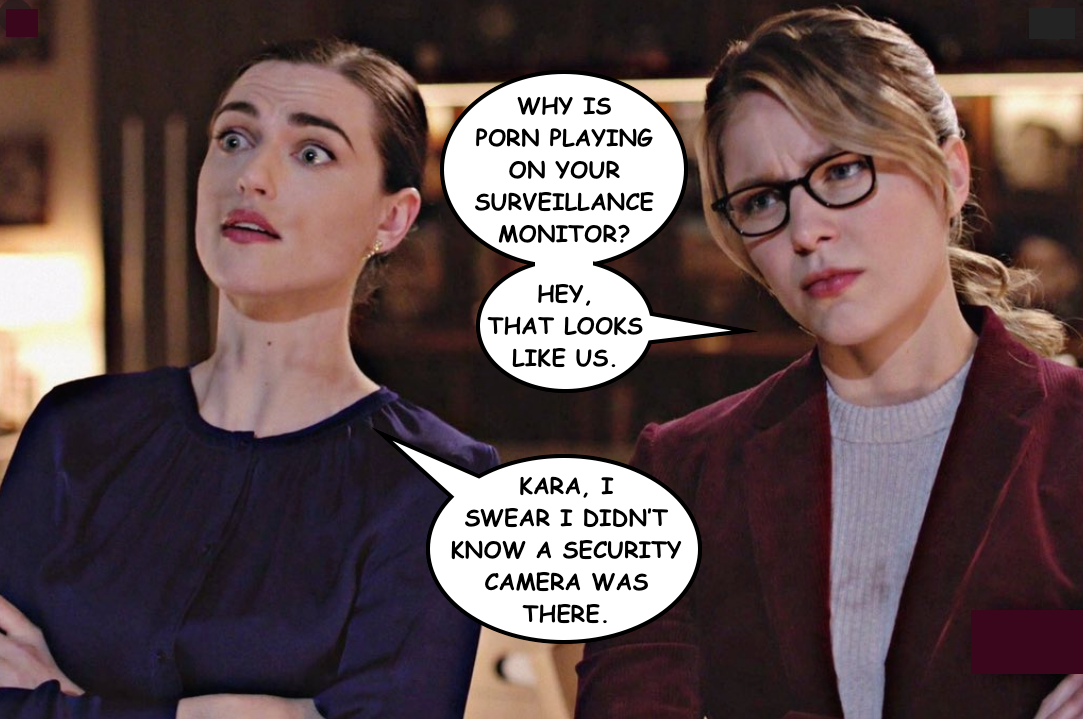 Supercorp Photo Cartoons: L Corp on Lock-Down
