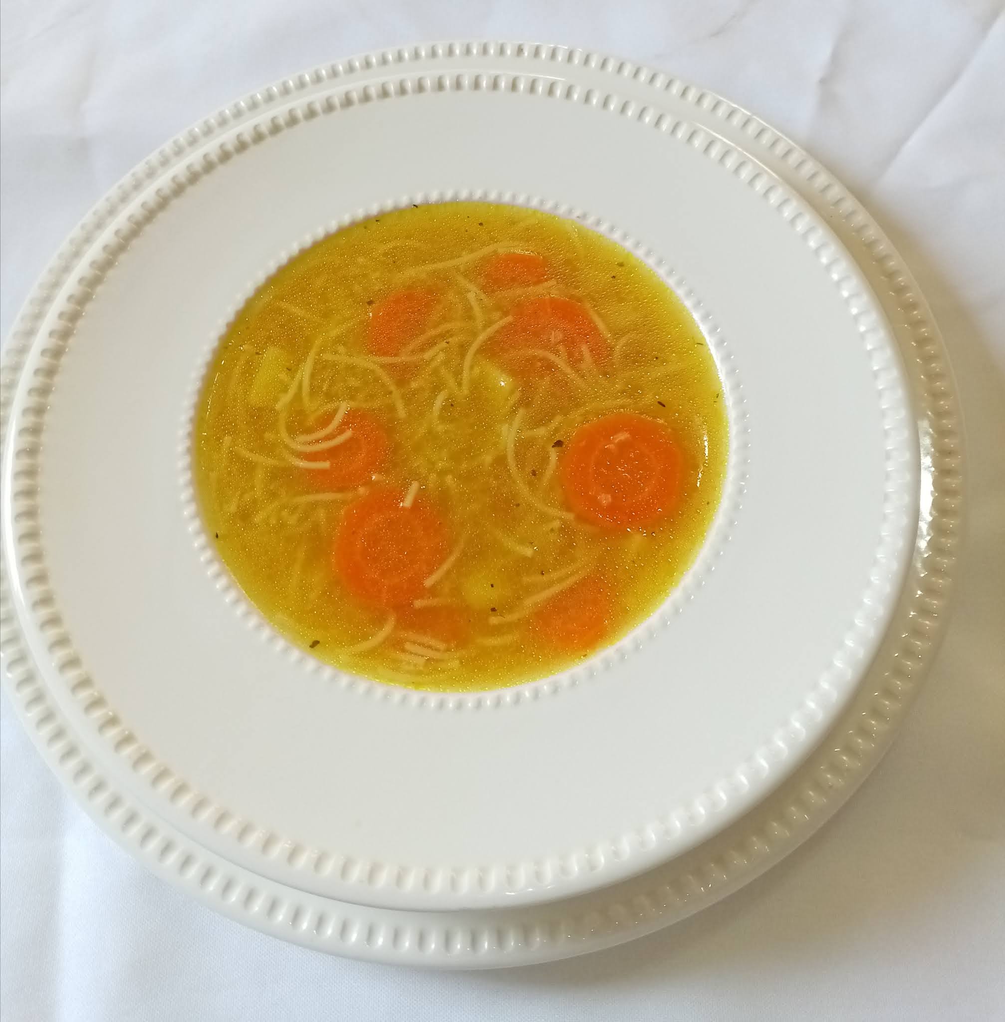 SOPA DE FIDEOS CASERA SOPA DE FIDEOS CASERA