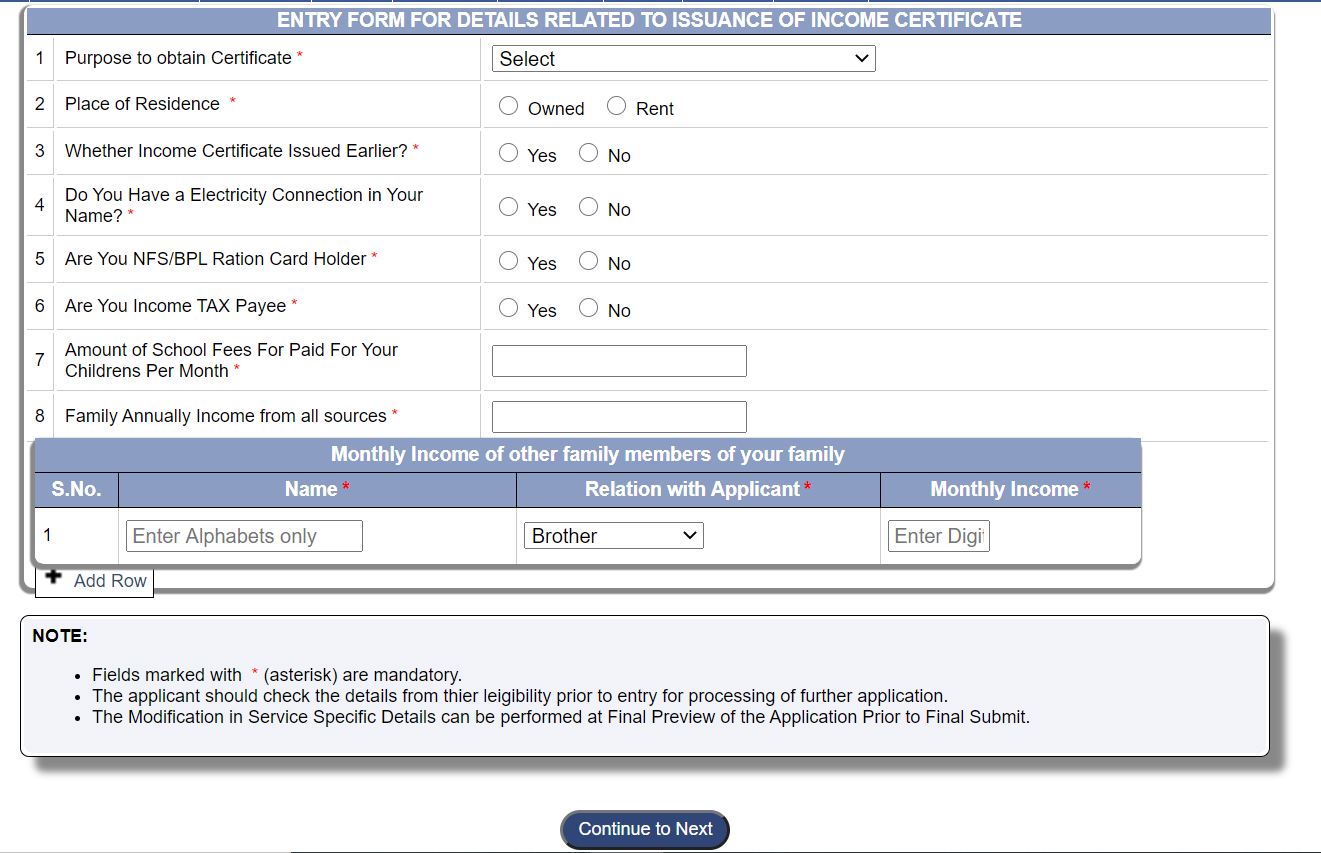Common People Helping Hand: How to Apply for the Income Certificate in ...