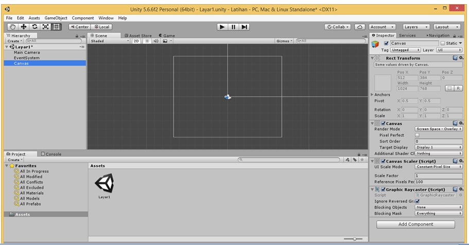 Tutorial Unity : Cara Paling Sederhana Memasukan Gambar Pada Canvas