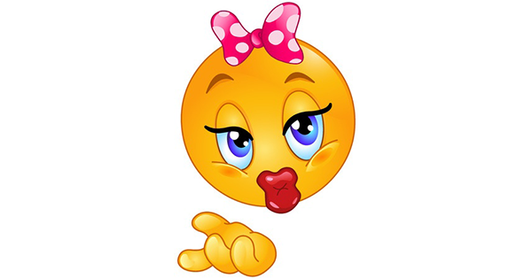 Smooching Smiley | Symbols & Emoticons