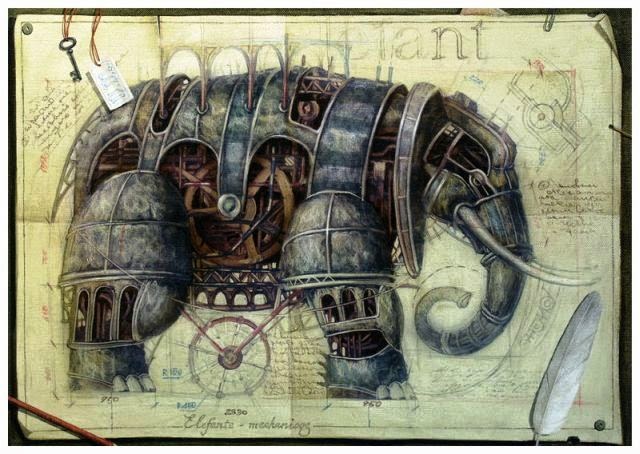 LAVRAPALAVRA : A ARTE STEAMPUNK DE VLADIMIR GVOZDEV