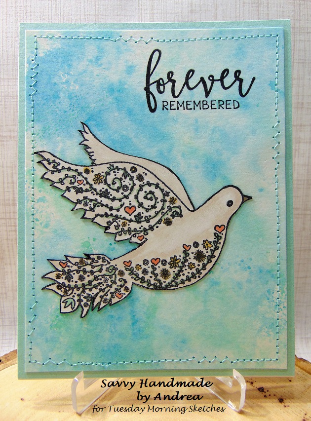 Savvy Handmade Cards: Dove Card - TMS #580