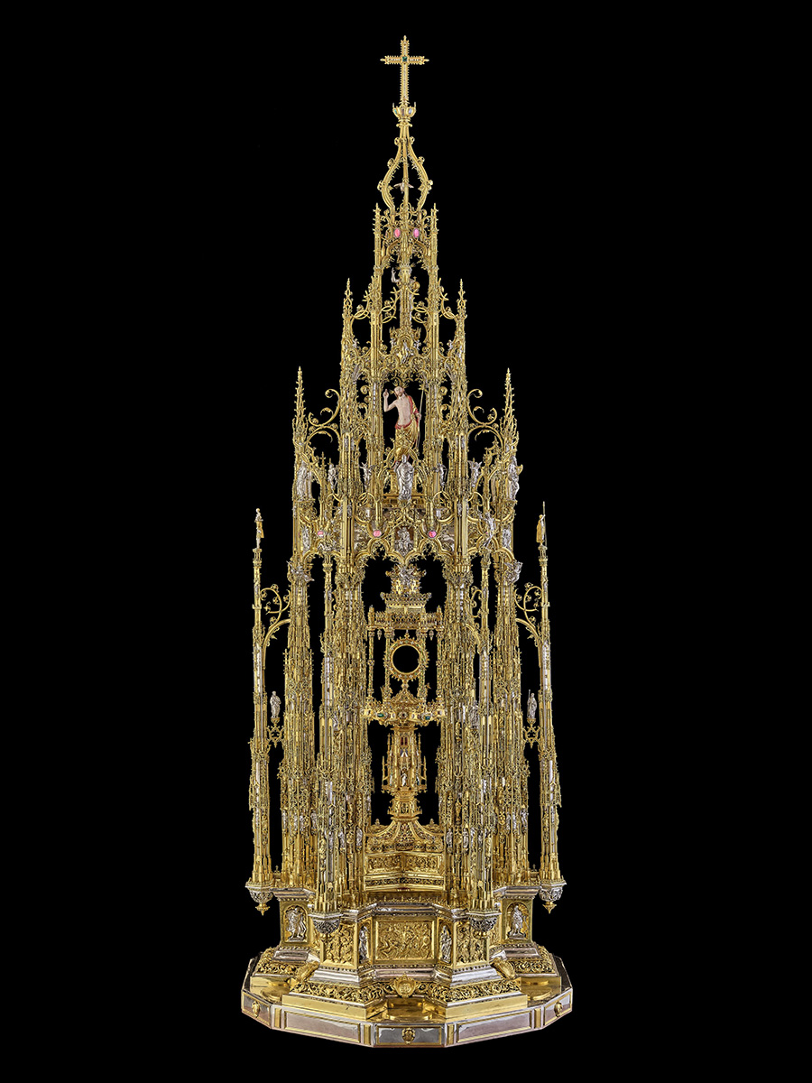 The Arfe Custodia: A Masterpiece in Silver and Gold ~ Liturgical Arts ...