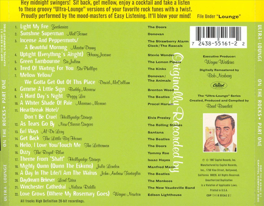 egroj world: VA • Ultra-Lounge On The Rocks (Part One)