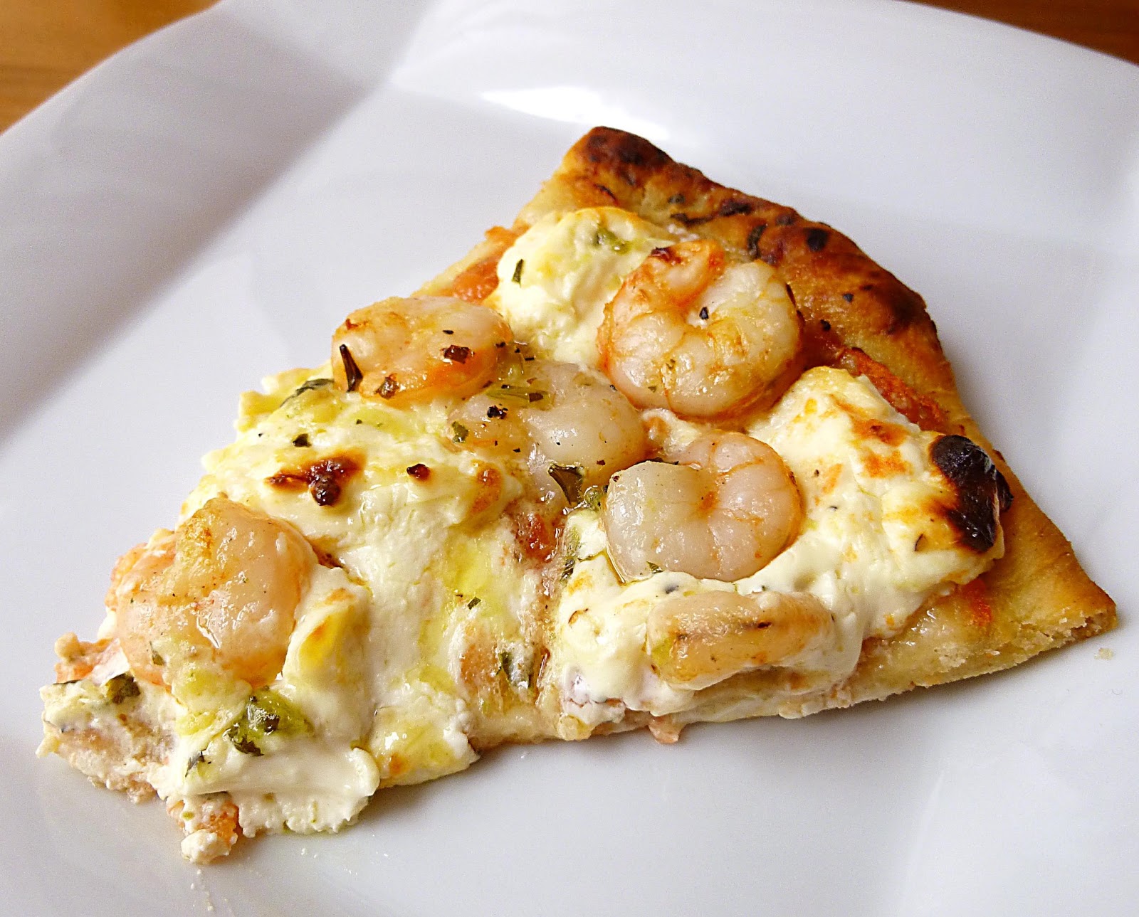Pizza de Gambas con Masa de Ajo y Perejil | RECETINES ASGAYA