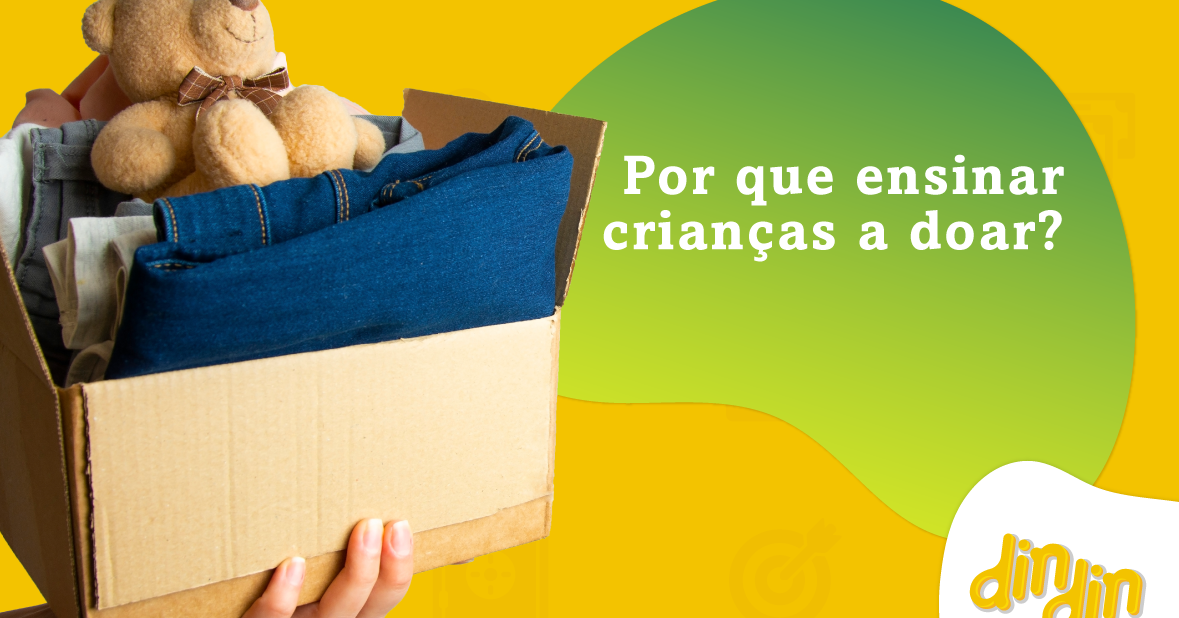 5 vantagens de ensinar crianças a doar