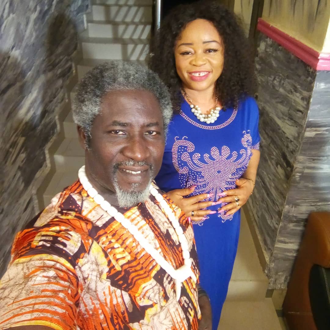 Photos of Sam Obiago and his Wives on set - Movies