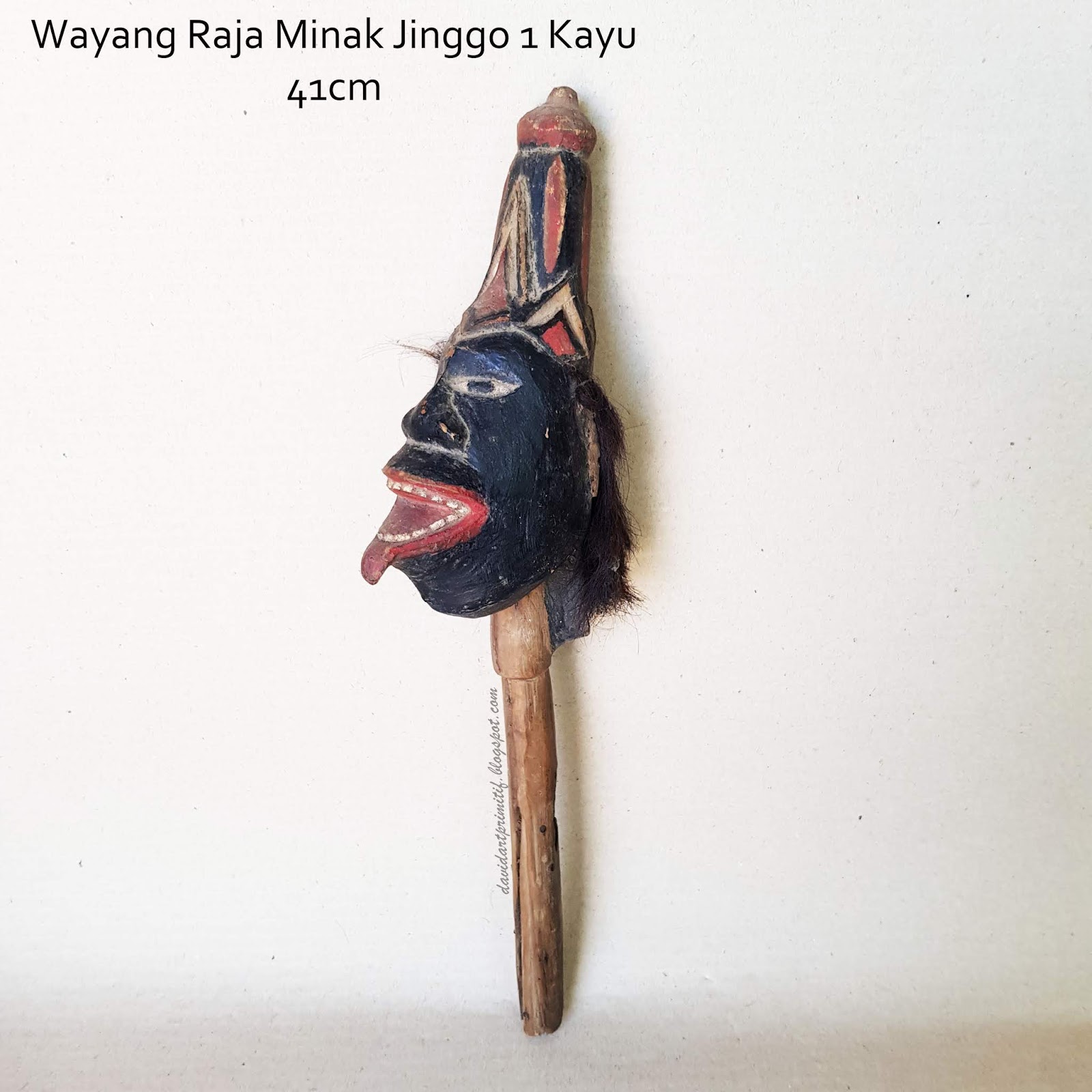 Art & Primitif: Wayang Raja Minak Jinggo 1 Kayu