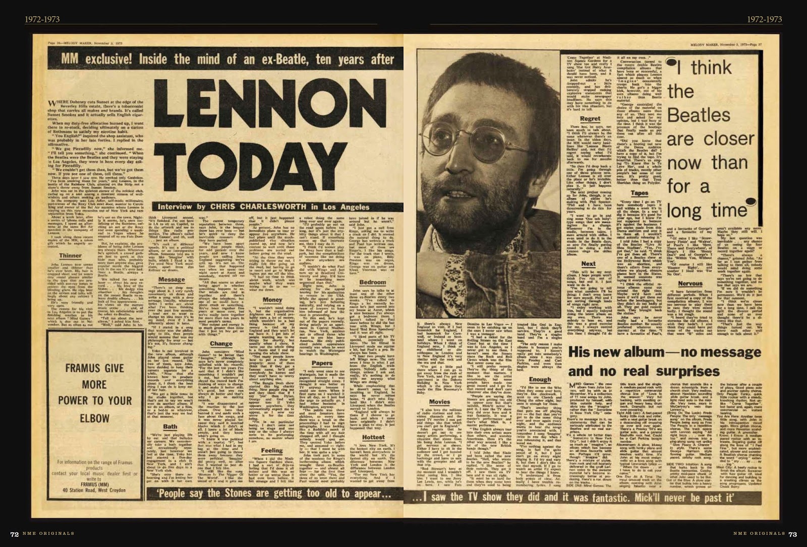 The BEATLES Illustrated: The Beatles. The Solo years 1970-1980 · NME ...