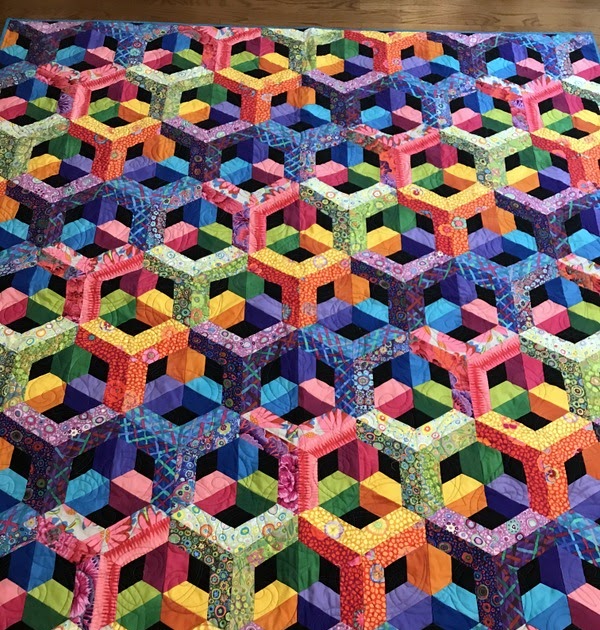 Escher Steps Quilt Pattern