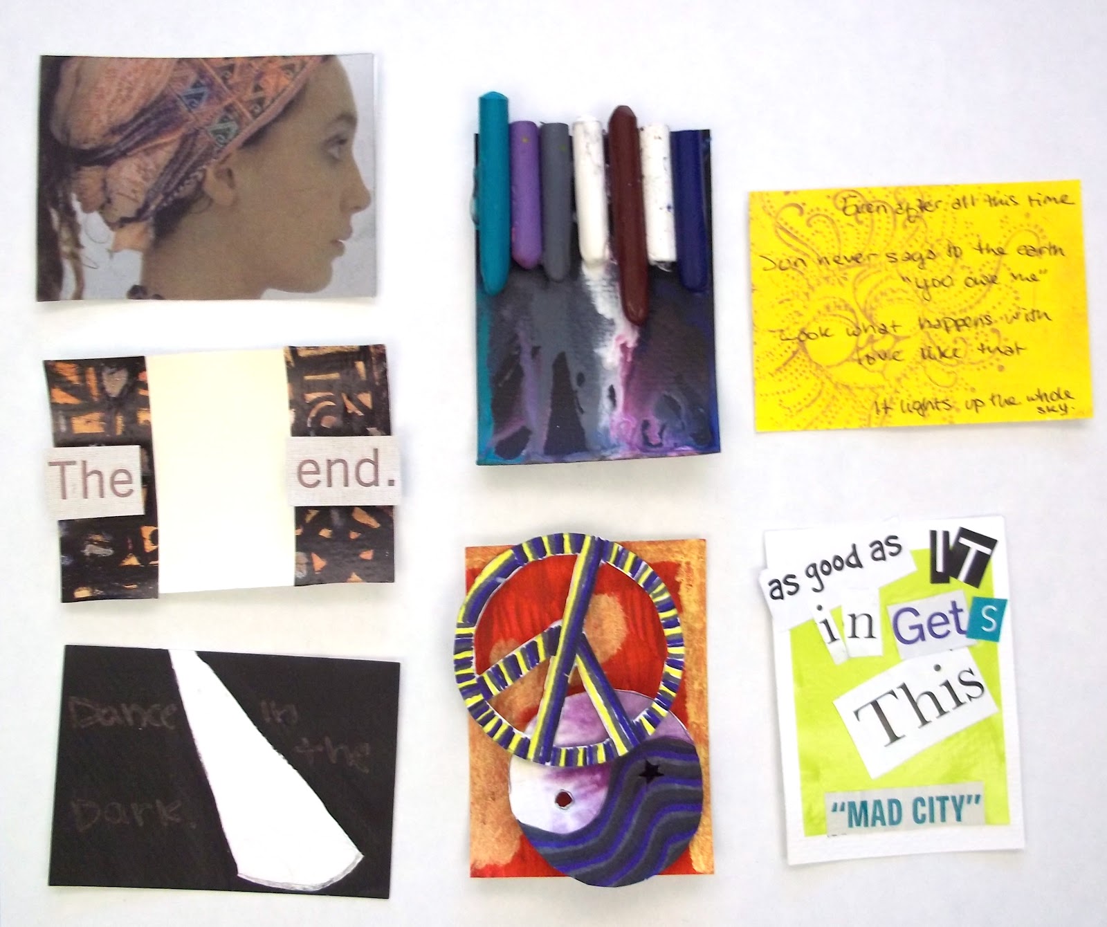 Monument Valley Regional Middle School Art Class: Artist Trading Cards ...