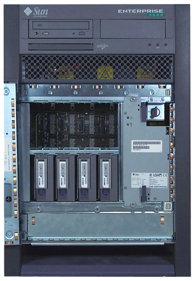 Desarmando Oracle Sun Microsystems Enterprise 3500
