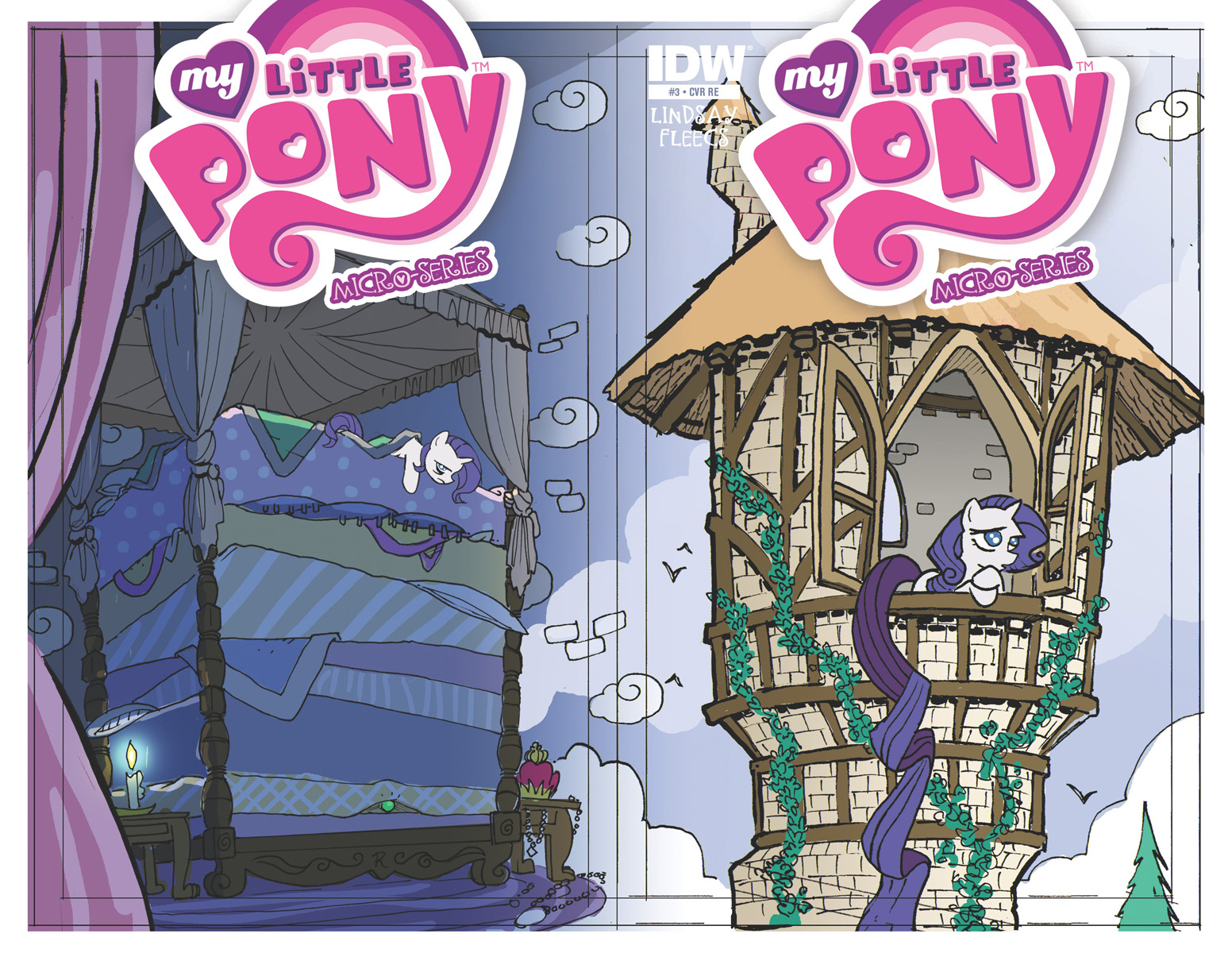 MLP Micro Series Issue & 3 Comic Covers | MLP Merch