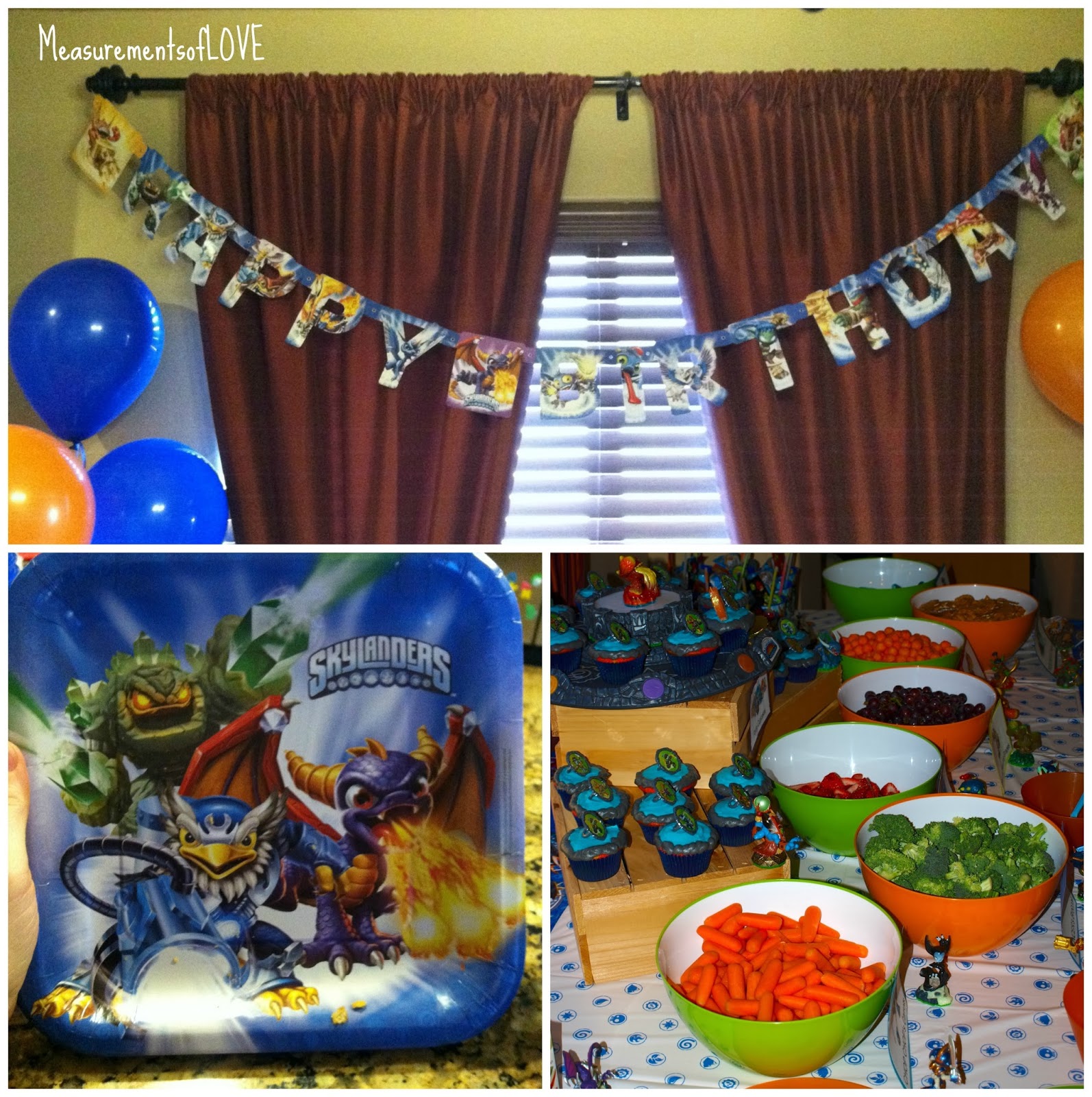 Measurements of Merriment: Skylanders Birthday Party