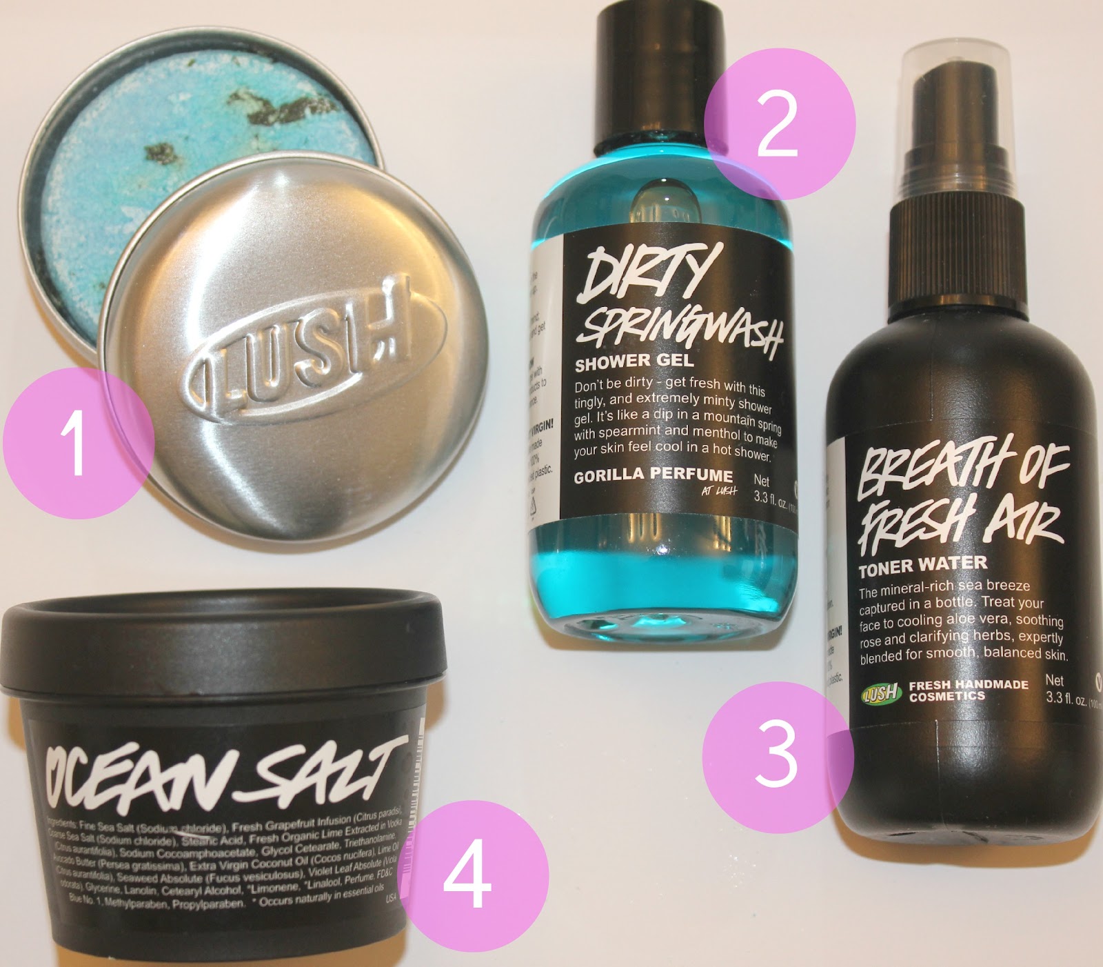 blushing basics: LUSH Handmade Cosmetics (Review)