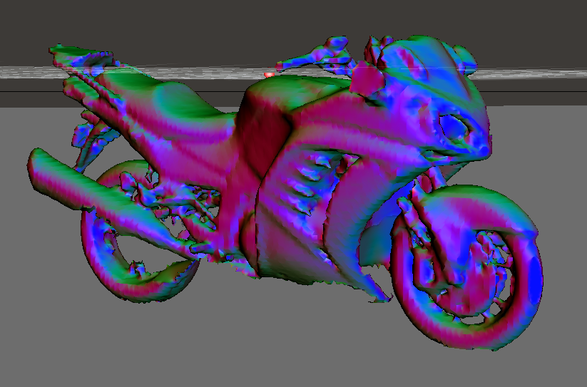 Tim's Motorcycle Diaries: 3d Scanning a Motorcycle
