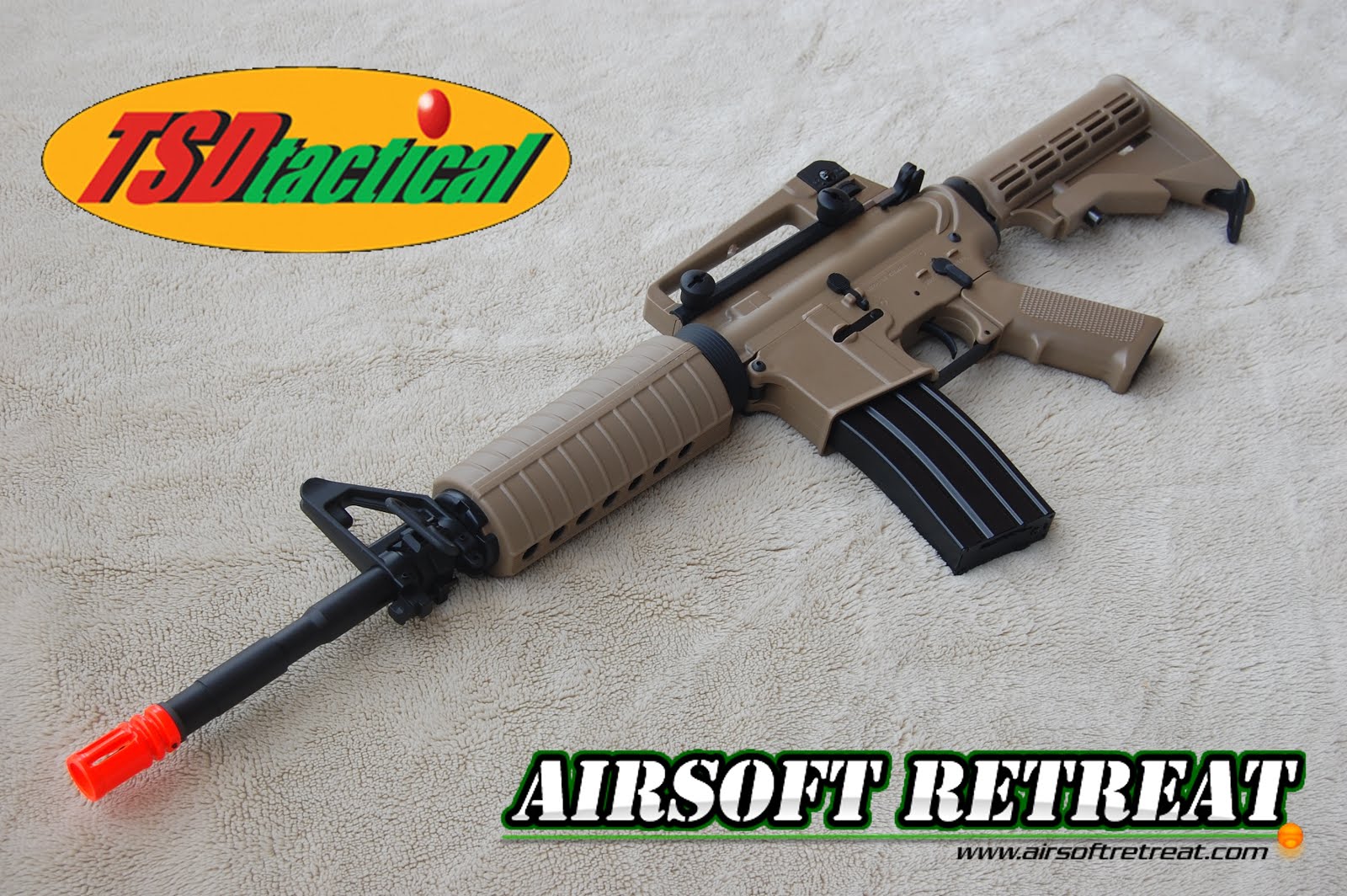 TSD/SRC Basic Polymer M4 AEG | Booligan's Airsoft Reviews