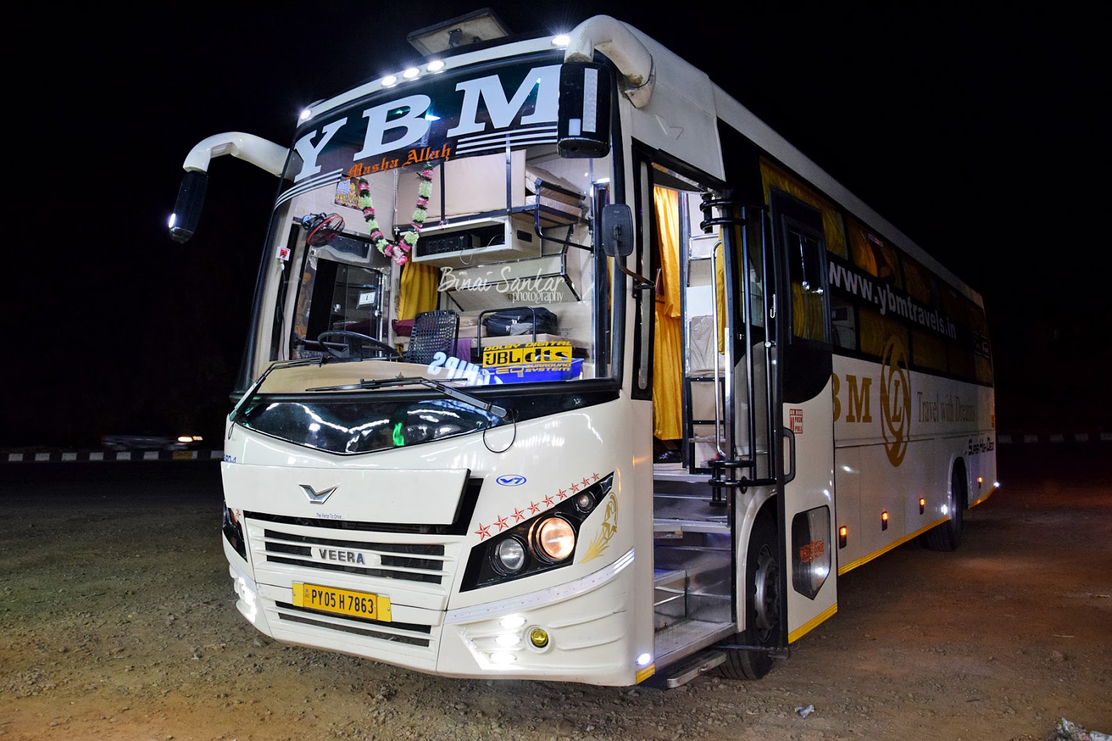 Thrissur to Bengaluru: YBM Travels