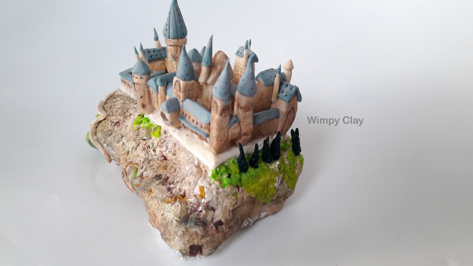 Wimpy Clay: Miniature Hogwarts Castle Harry Potter Inspired