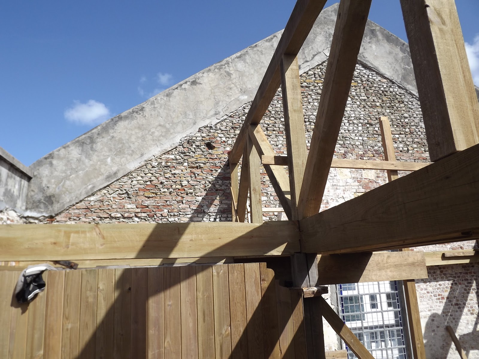 The Restoration of St. John's Cathedral: New Roof Trusses