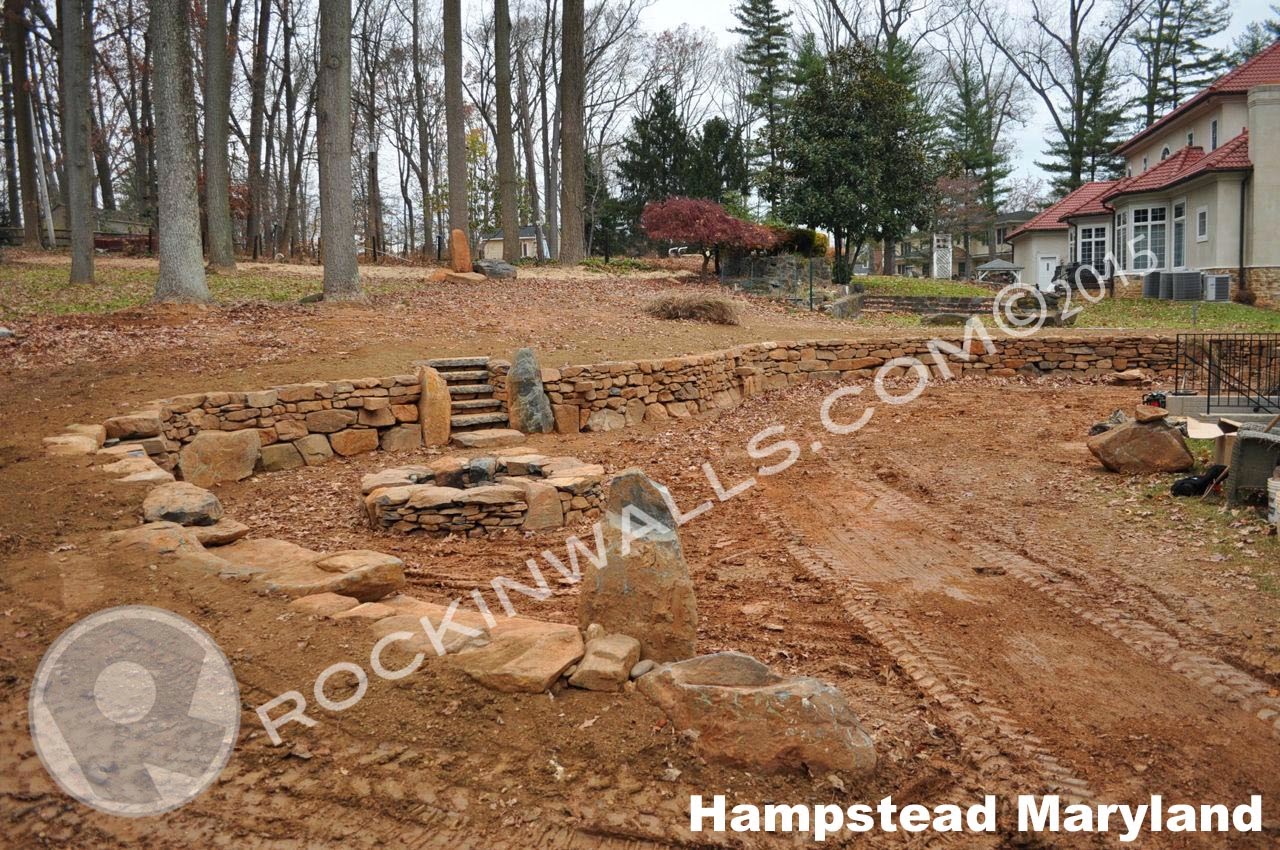 ROCKIN WALLS: 11/2013 Edgewood Drive Project, 3' Retaining Wall ...
